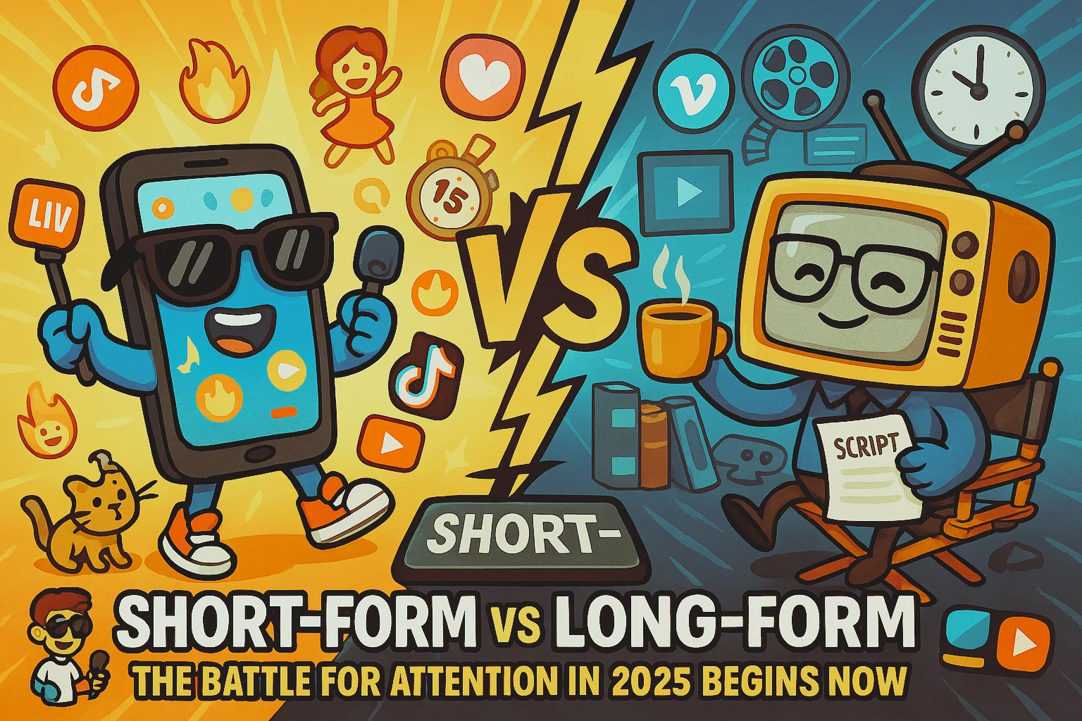 Short-Form Vs Long-Form Video: Which Rules The Feed In 2025?