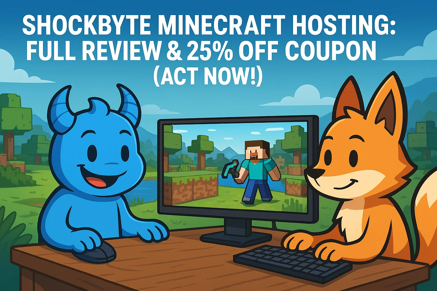 Shockbyte Minecraft Hosting Review 2025 + 25% OFF Coupon